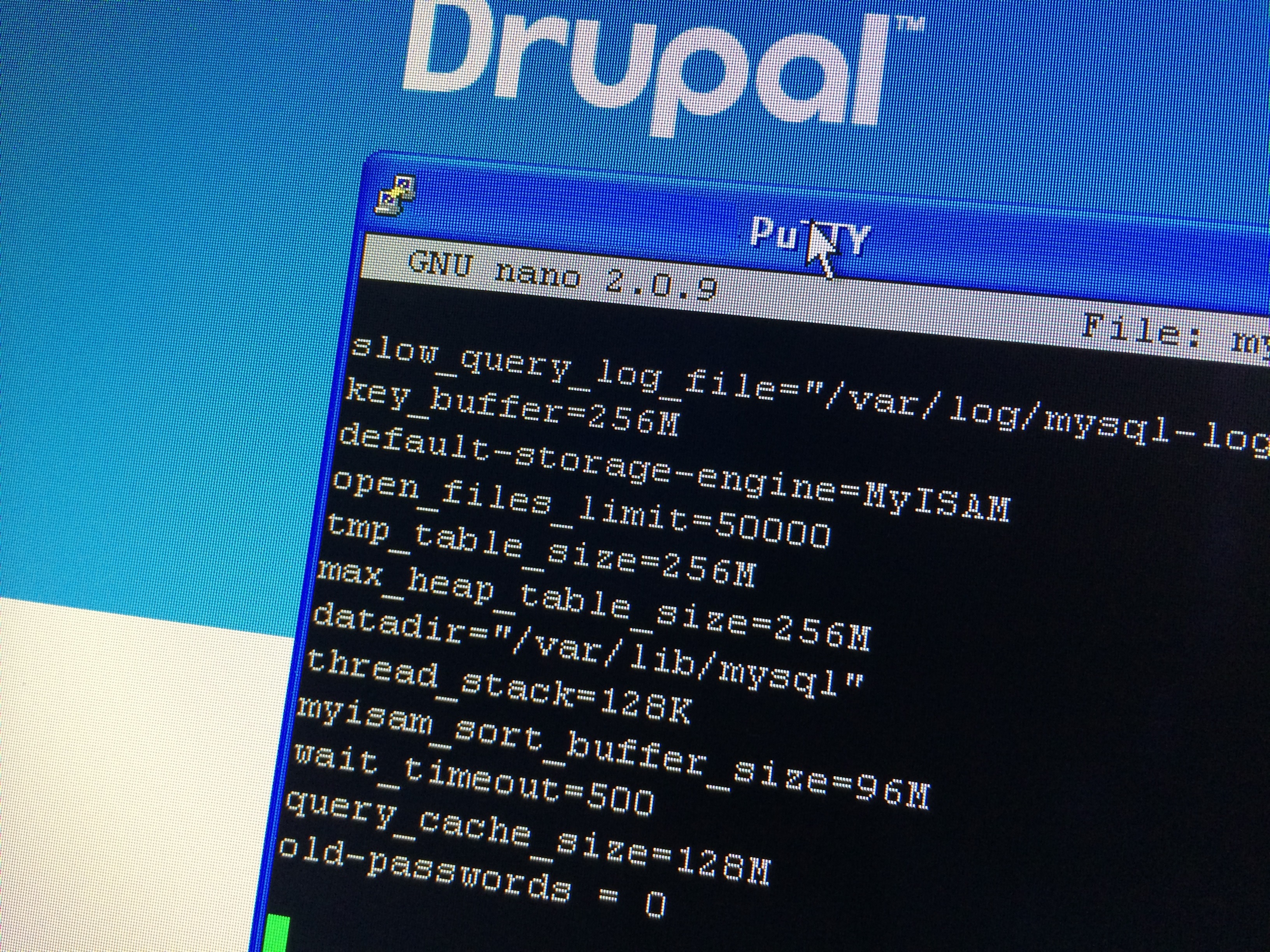 Drupal – Error de conexión con la base de datos MySql [mysql_old ... Drupal – Error de conexión con la base de datos MySql [mysql_old ...